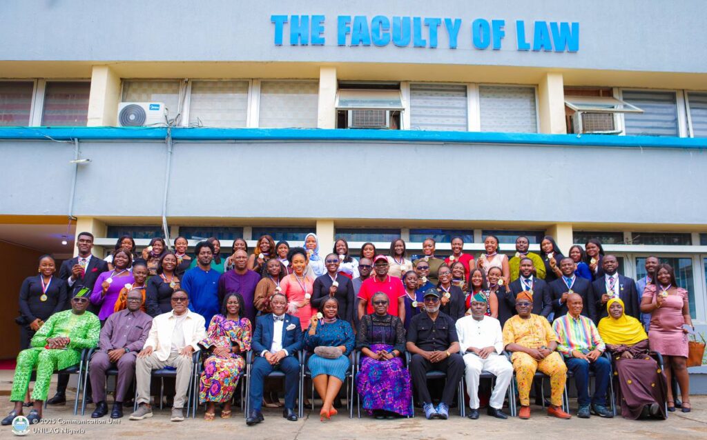 UNILAG Honours 43 Law Graduates Who Achieved First Class Honours at the ...